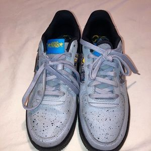 Nike | Shoes | Nike Boys Air Force Low Lv8 Gs Graffiti Graphics ...